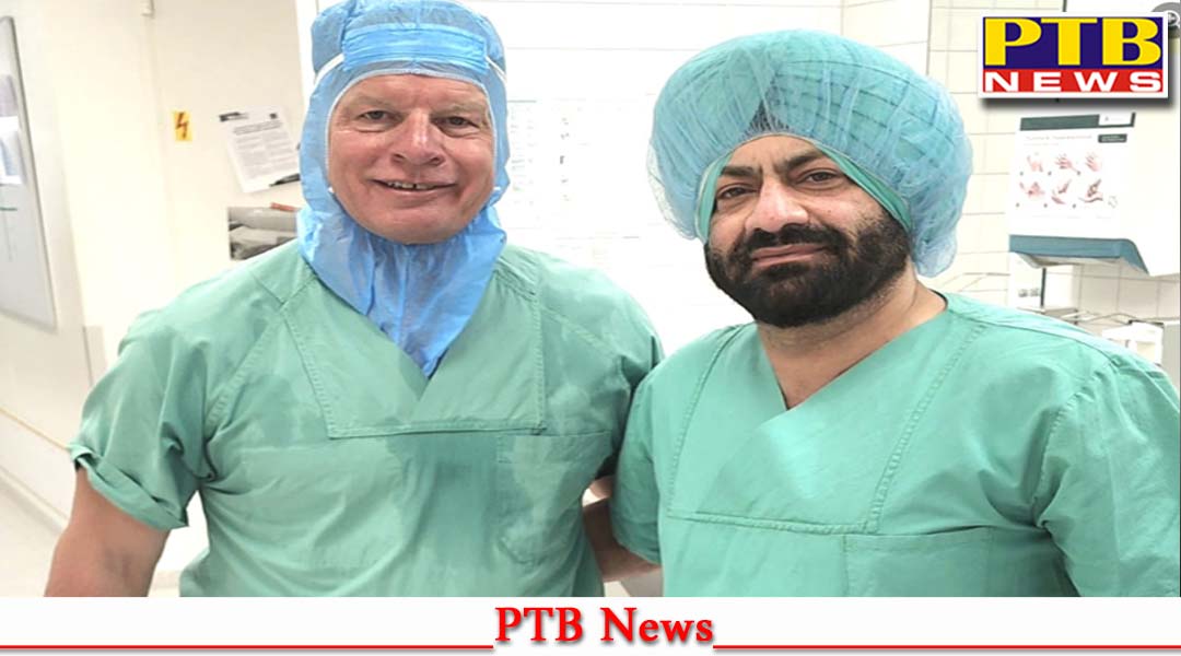 Orthonova Hospital के Dr Harprit Singh ने बढ़ाया अपने पंजाब का जर्मनी ...